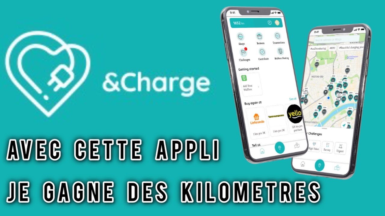 Présentation @andcharge ⚡️ Je découvre l’application &Charge : défis bons d’achat KW gratuit ...