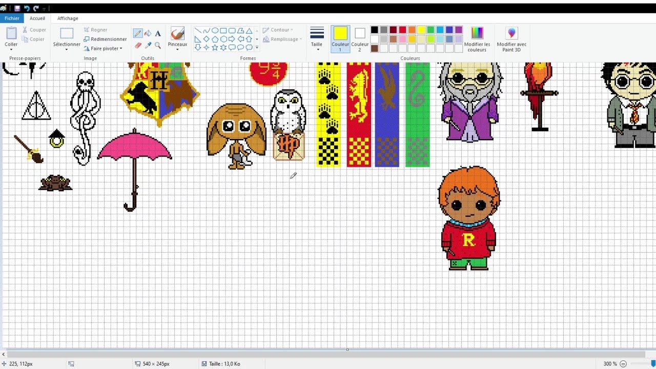 Pixel art de Trevor le crapaud de Neville - YouTube