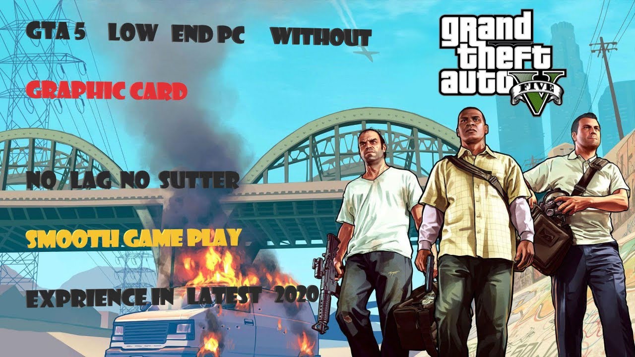 how to run gta 5 without graphic card II NO LAG NO SUTTER SMOOTH GAME ...