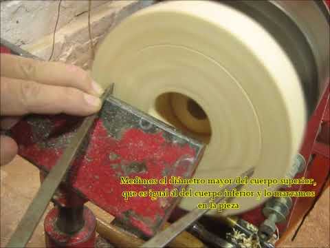 Torneado segmentado "Torneado de la pieza" parte 2 de 6-Arte en Torno ...