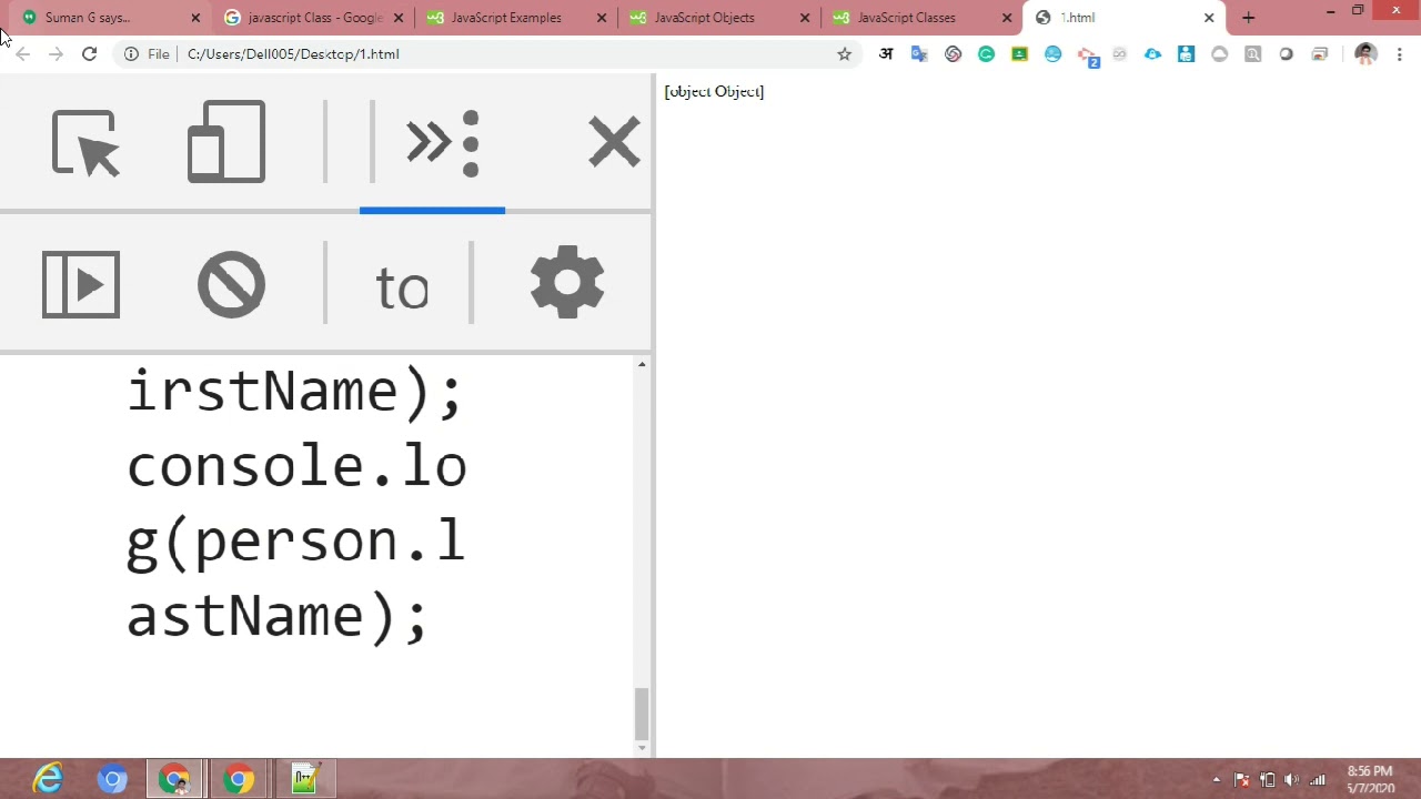 Class - 9 JavaScript - YouTube