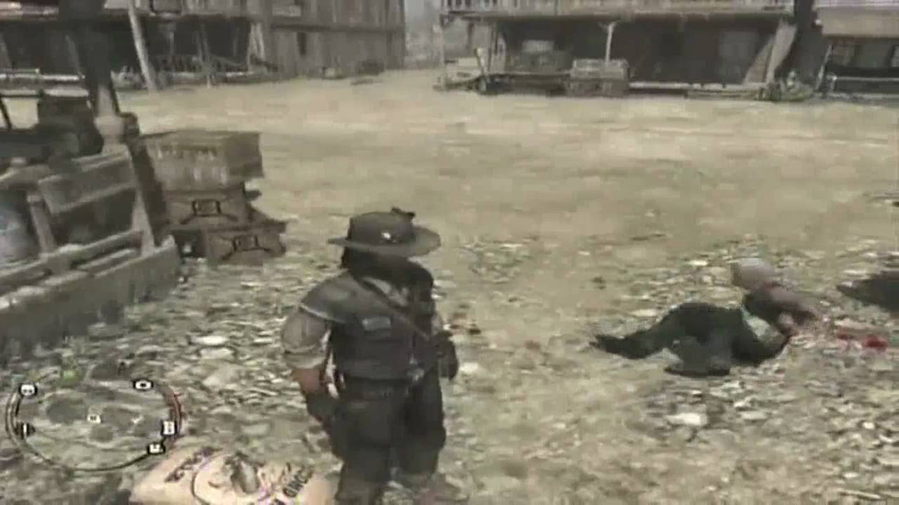 Red Dead Redemption - Herbert Moon is Invincible! - YouTube