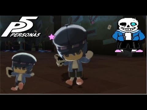 Undertale Sans Costume For Chibi Naoto - Persona 5 Mod - YouTube