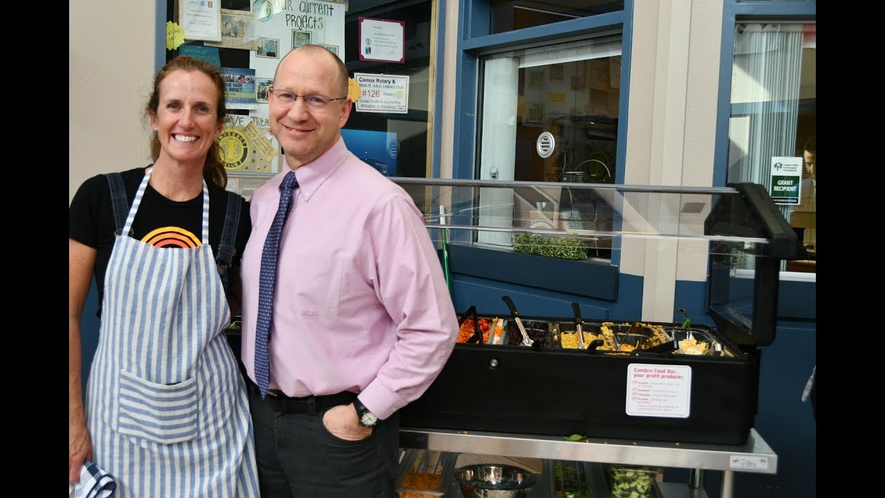 Mark R Isfeld Salad Bar Program Launch - YouTube