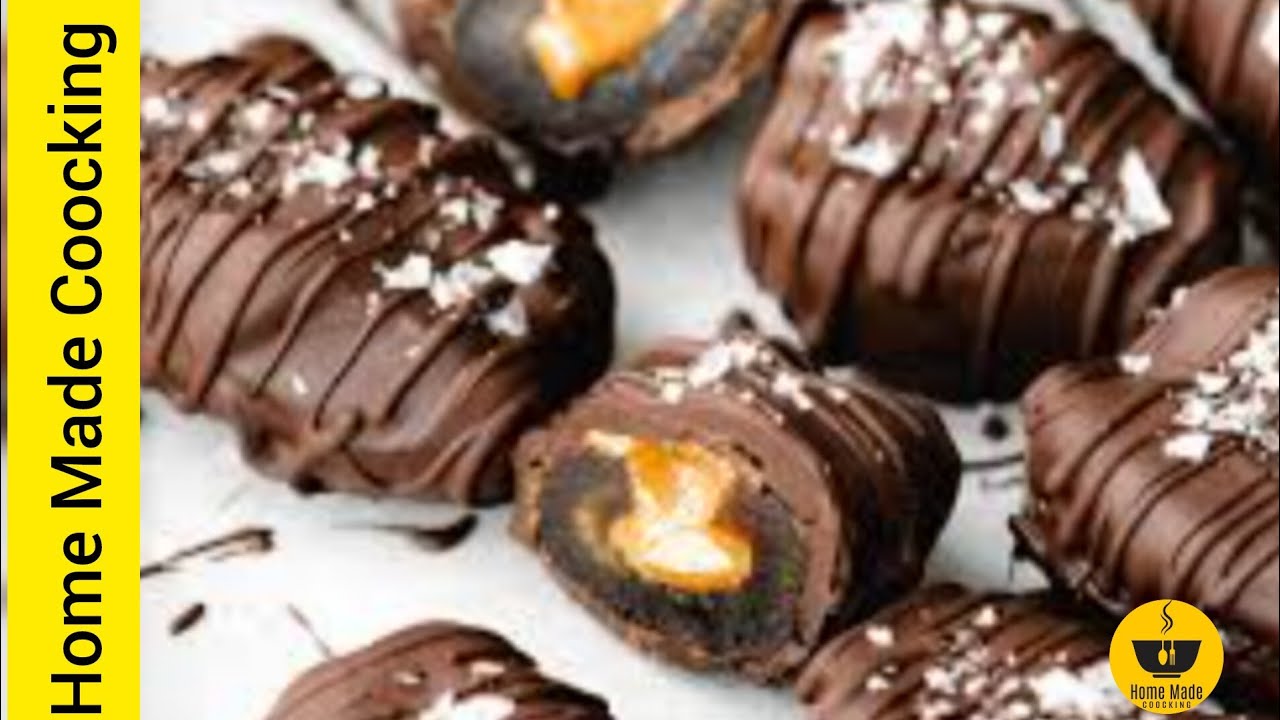 How to Make Chocolate Dates || Chocolate Dates Recipe By Home Made ...