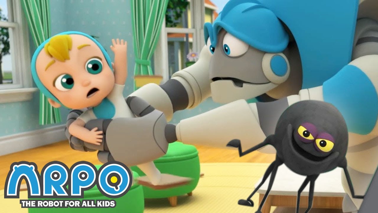 Arpo the Robot | FLEAS EVERYWHERE!!! +More Funny Cartoons for Kids ...