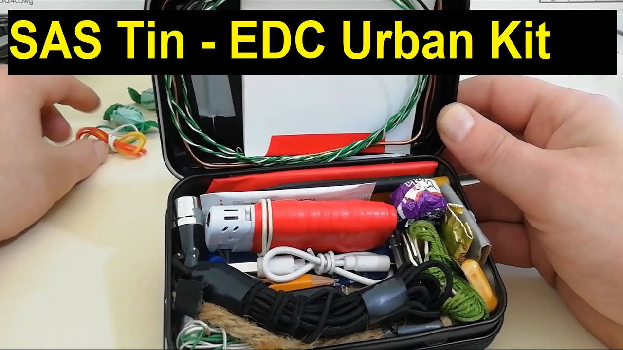 SAS Survival Tin - My Urban EDC Version - YouTube
