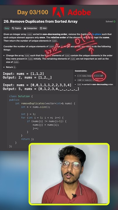 Day 03 | 100 Days DSA Challenge | Mastering Data Structures & Algorithms 🚀 | The Code Bhakt ...