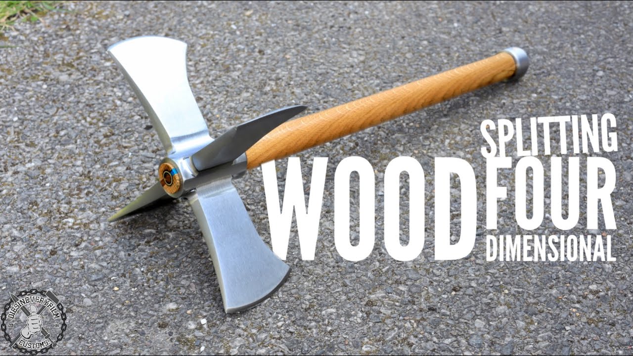 4D Axe!? Building a Four Bladed AXE! - YouTube