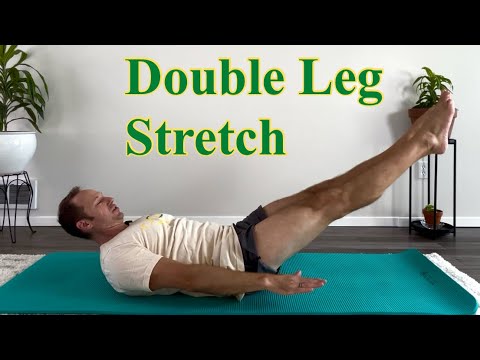 Pilates Guide: How to do the Double Leg Stretch - YouTube