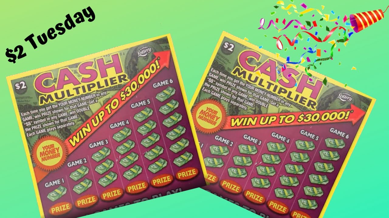 $2 Tuesday Cash Multiplier💰 Florida lottery Scratch off Tickets 🌴🌞 ...