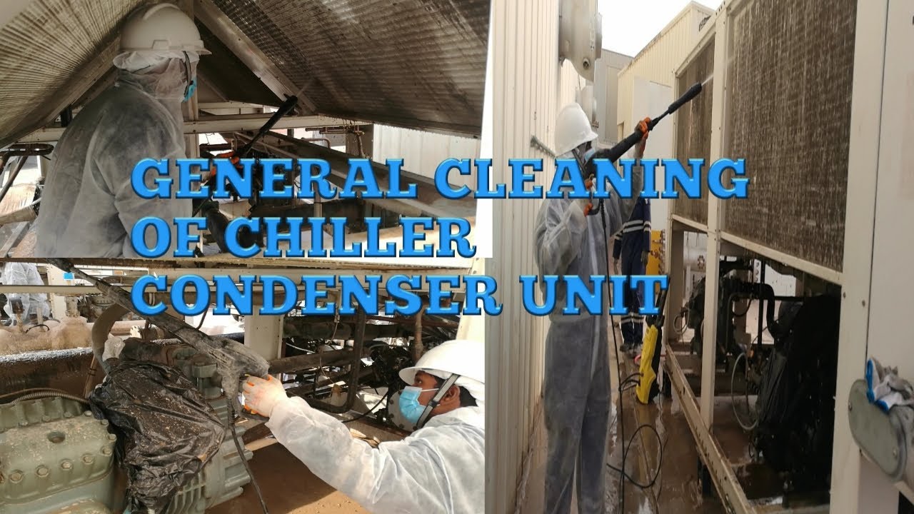 GENERAL CLEANING OF CHILLER UNIT | LoDi TV - YouTube