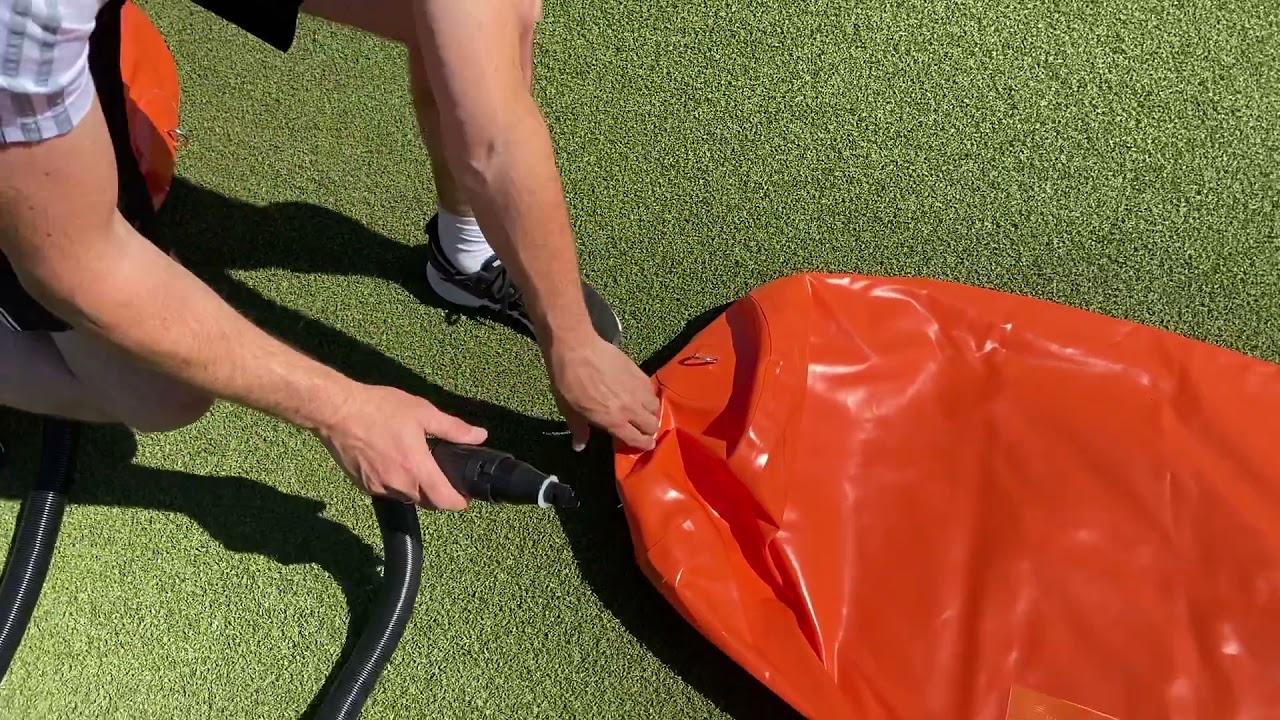 AirPitch instructions - How to inflate. - YouTube