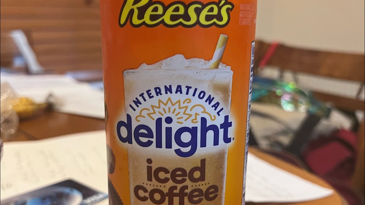Trying Reese’s Iced Coffee would you try it?! #foodcritic - YouTube