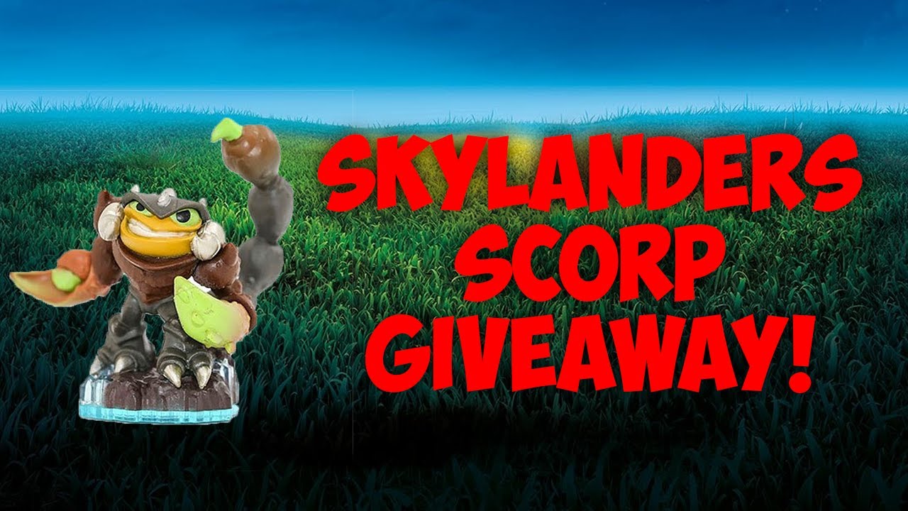Skylanders Scorp Giveaway - Closes September 14th, 2020 - YouTube