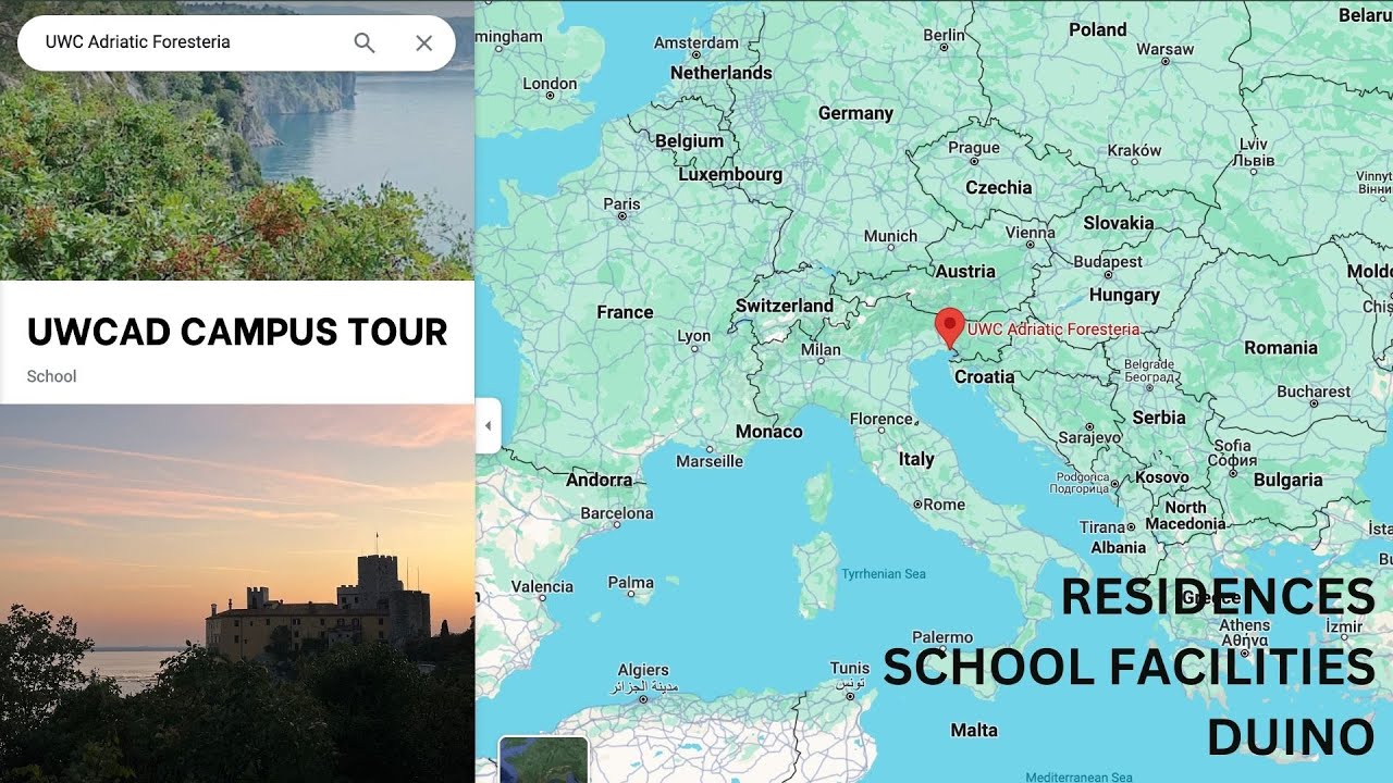 uwc adriatic campus tour! 📍 duino, italy - YouTube