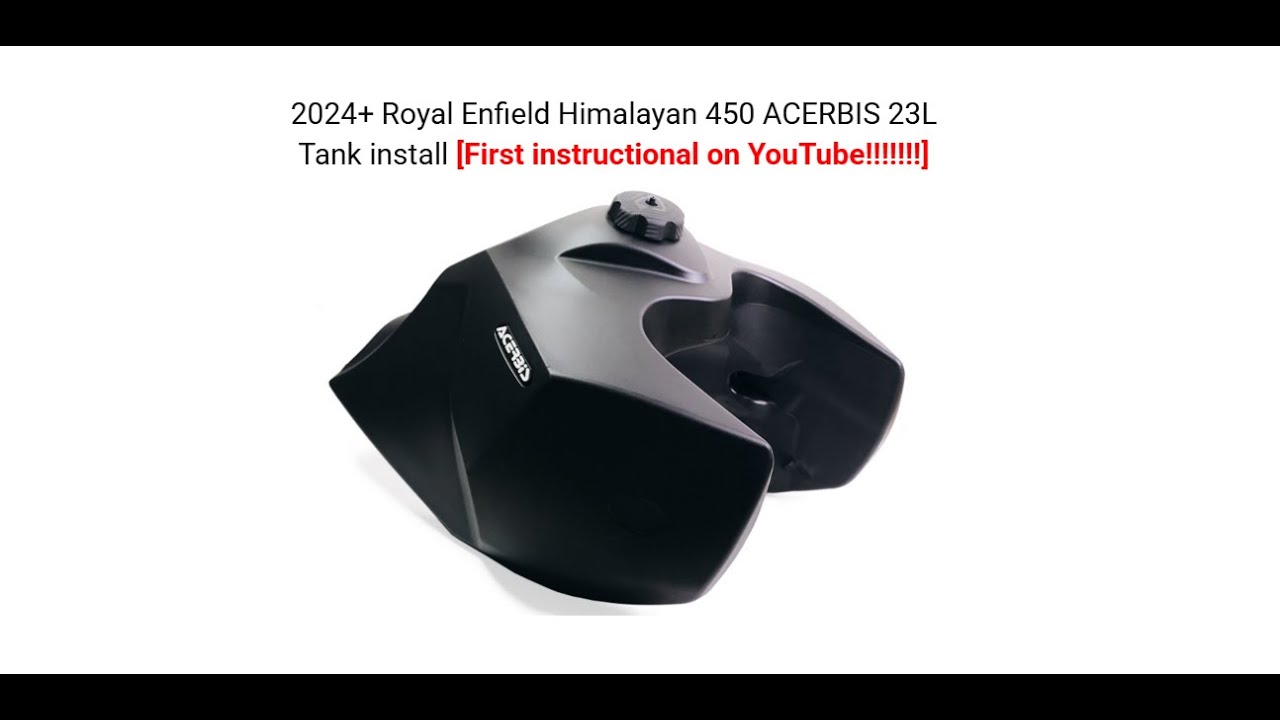 Royal Enfield Himalayan 450 Gets a 6.07-Gallon Fuel Tank! | UNIT Garage ...