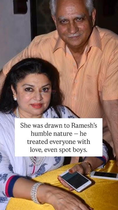Kiran Juneja said clearly she was not a home breaker in Ramesh Sippy’s first marriage - YouTube
