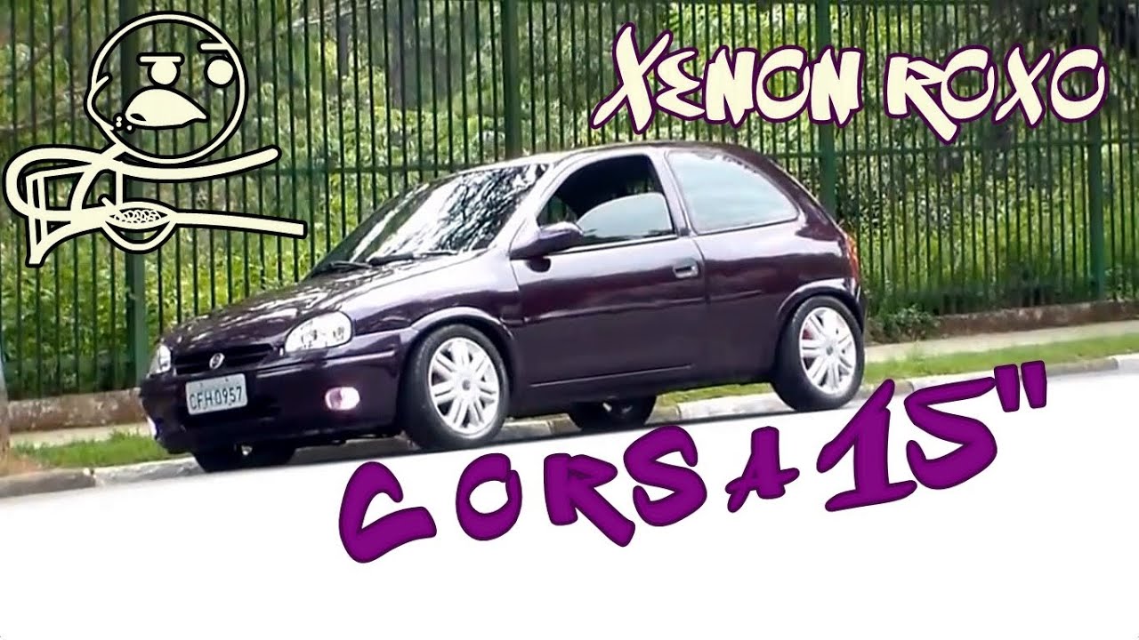 Corsa Wind Roxo Rosset Xenon Diferente - NpFilms - YouTube