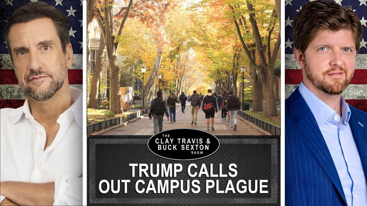 Trump's War on Woke College Campuses | Clay and Buck - YouTube