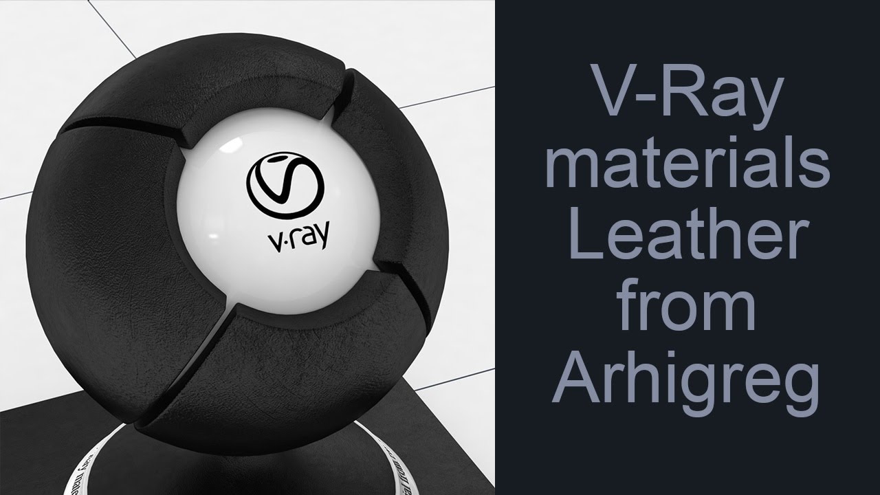 Leather texture material vray 3ds max - batmaxb