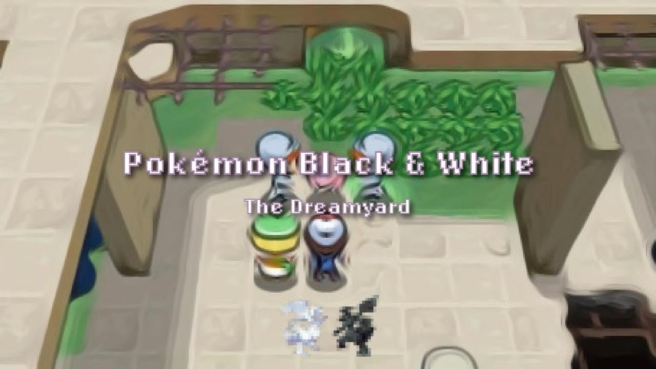 [Lofi Remaster] The Dreamyard - Pokémon Black and White 🌸 - YouTube