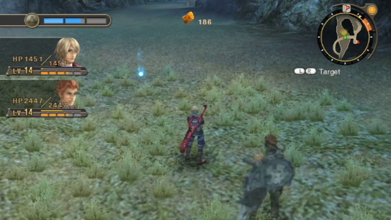 Xenoblade Chronicles! Exploring Tephra Cave then the Bionis Knee! - YouTube