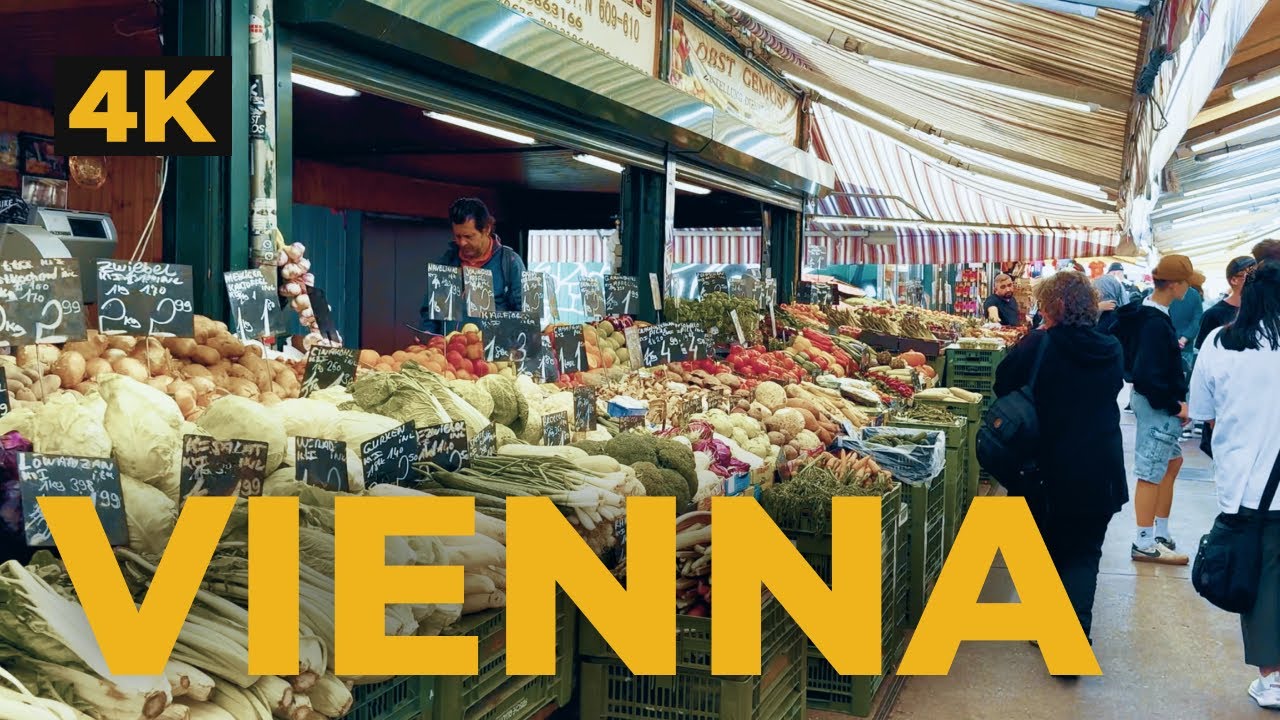 Vienna Naschmarkt Walk in 4K – Austria’s Most Famous Market Tour! - YouTube