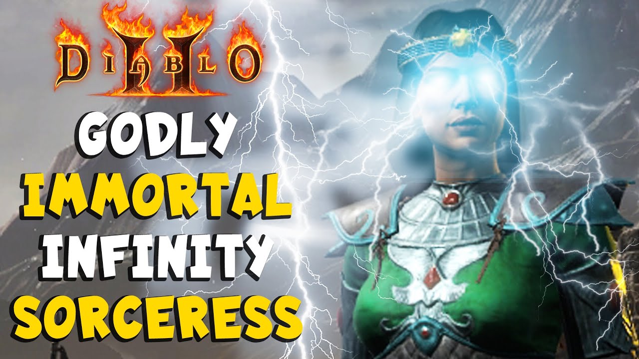 Godly Immortal Infinity Sorceress Build Guide for Diablo 2 Resurrected ...