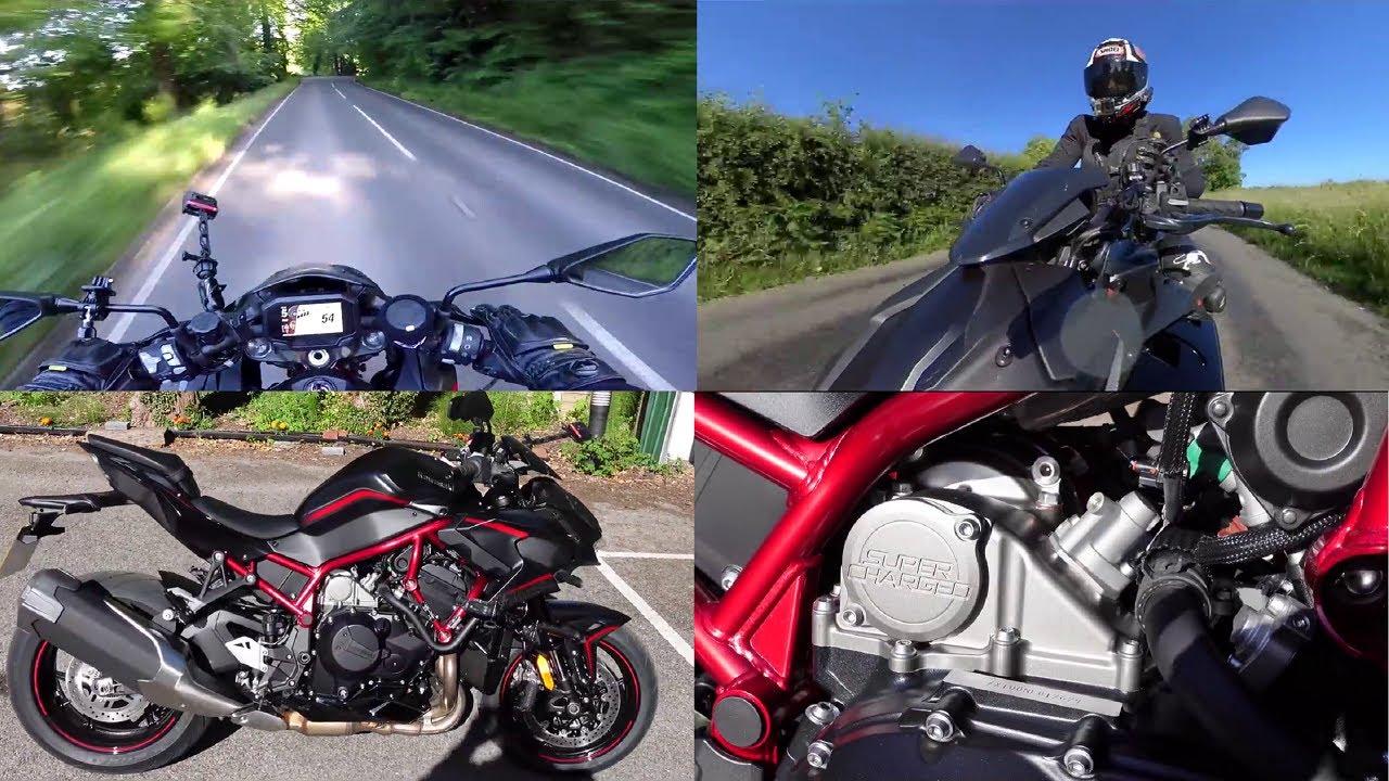 Review about Kawasaki Z-H2 | Performance of Z-H2 Super Charger ...