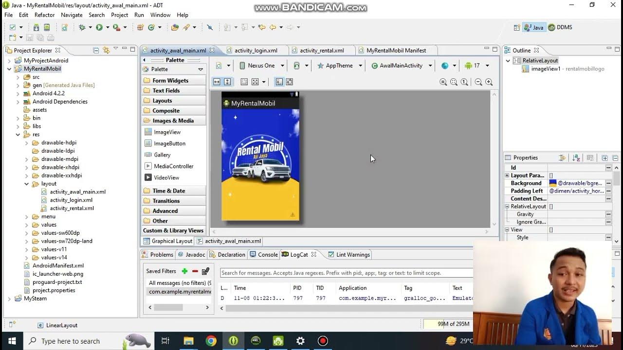PROJECT UTS- PEMBUATAN USER INTERFACE APLIKASI ANDROID - YouTube
