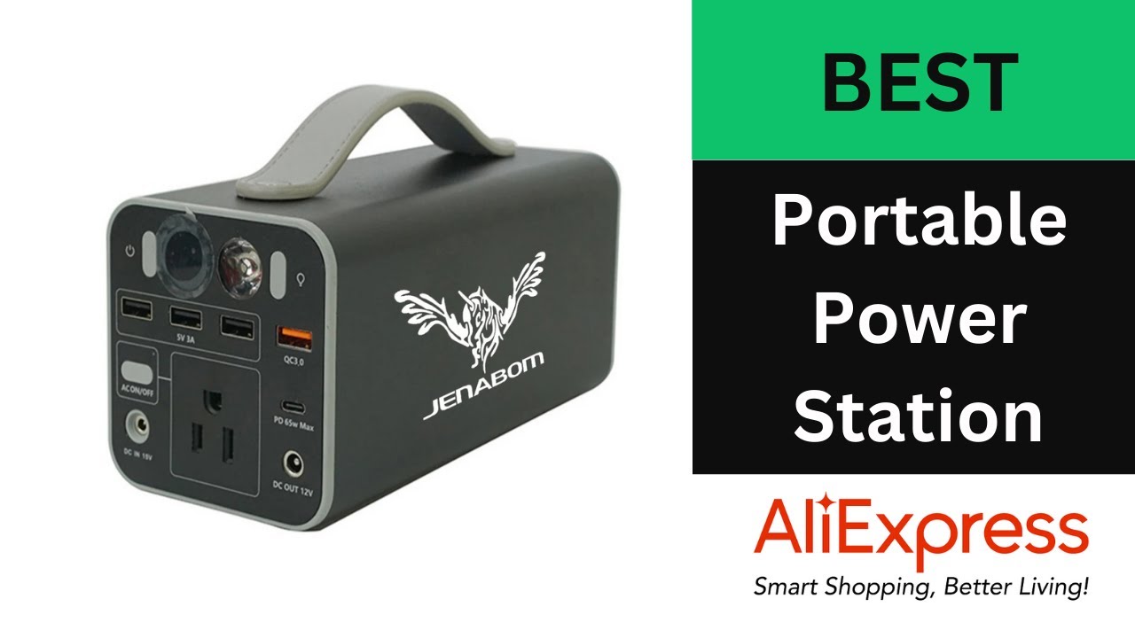 Portable Power Station on AliExpress – 150Wh 42000mAh Laptop Power Bank ...