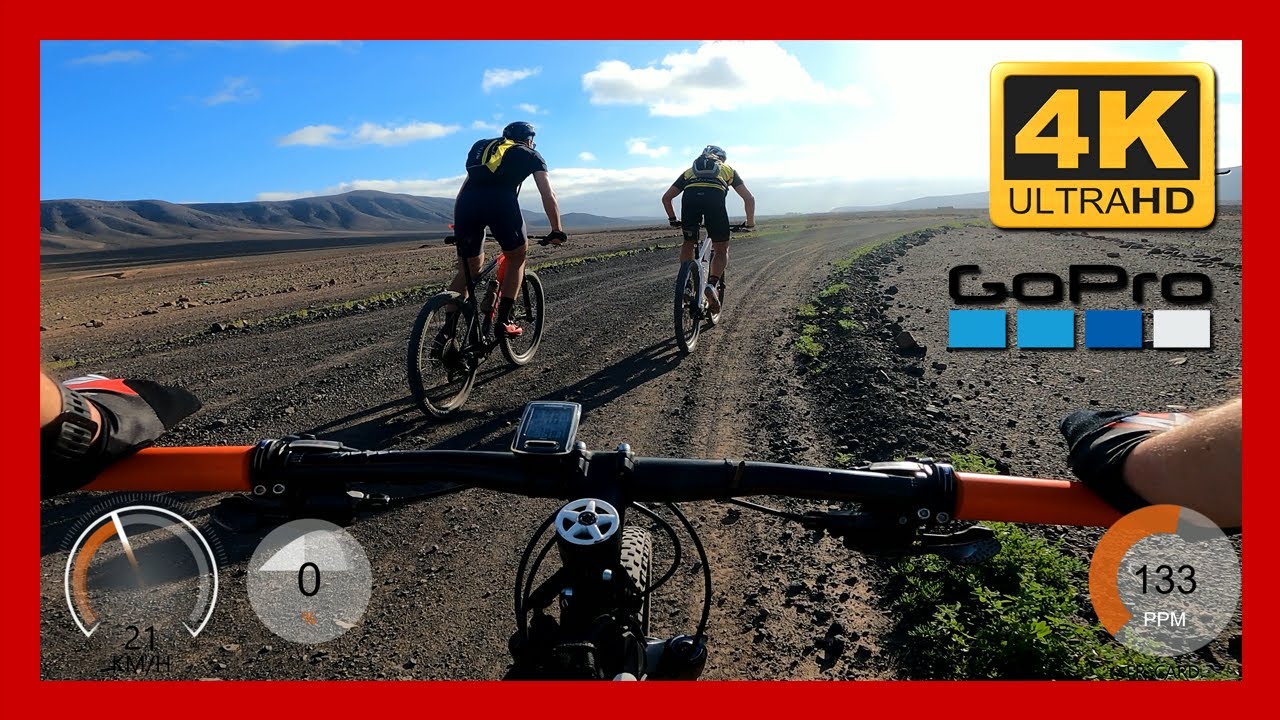 30 Minute Virtual Bike Ride 4K 🚵🏻 | Ruta MTB Los Alares 🏜️ ...