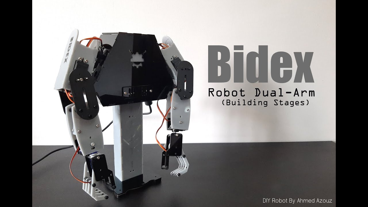Bidex Robot Dual-Arm (Building Stages) - YouTube