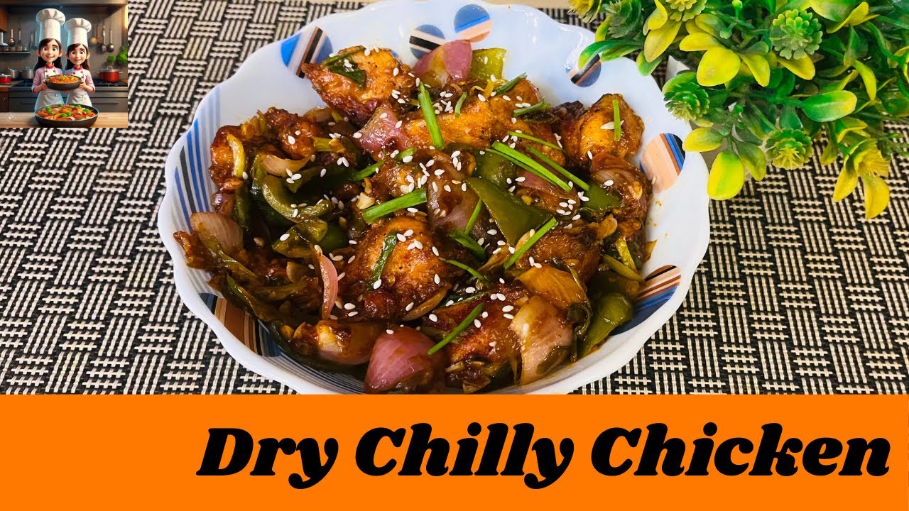 Dry Chilli Chicken I Tasty Chicken Starter Recipe I Chicken Chilli I ...