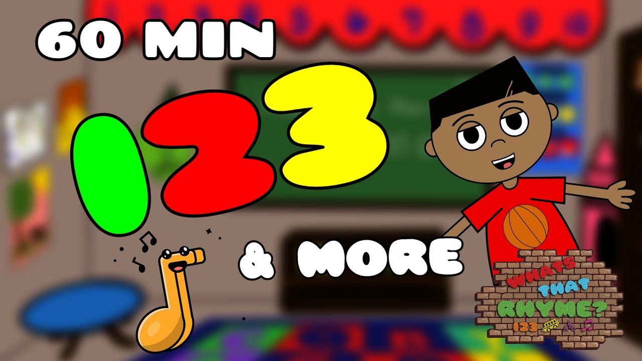 Children Nursery Rhyme Playlist | Hip Hop Number song | 123 Rap Song ...