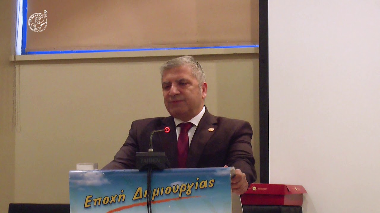 Σχολές Εκπαιδευτών Οδηγών Κοπή Πίτας - Χαιρετισμός Γιώργος Πατούλης ...