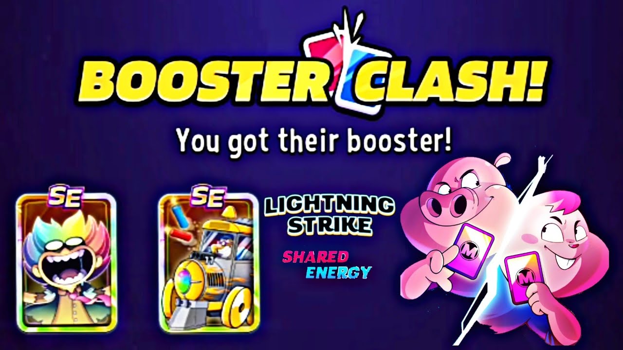 Booster clash lightning strike shared energy | match masters | match ...