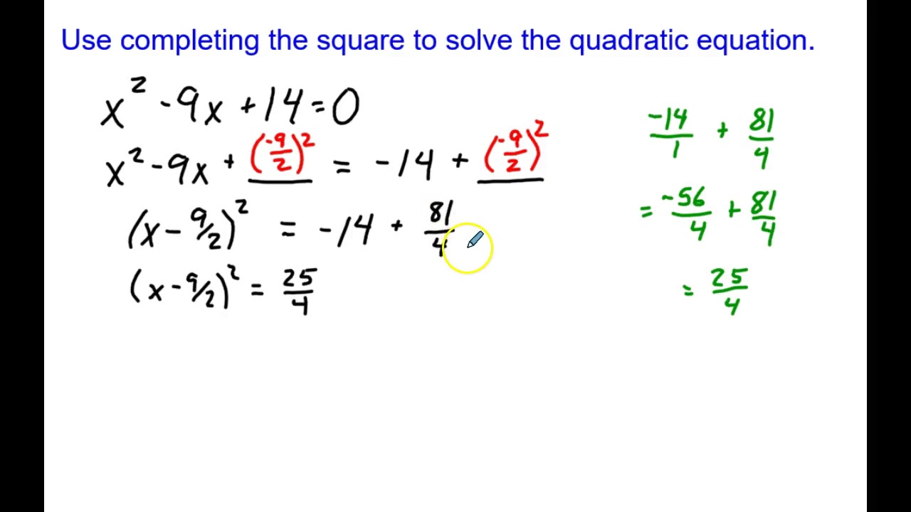 Algebra 1 Unit 4B Lesson 1 - YouTube