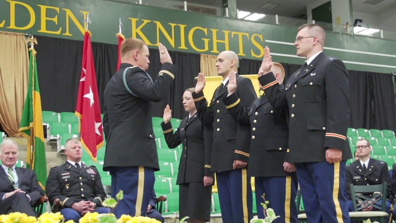ROTC Commissioning Ceremony 2016 at Clarkson University - YouTube