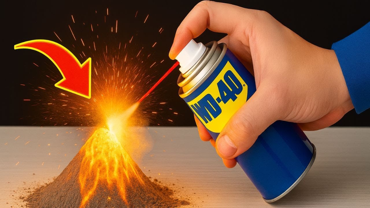 A Strange Formula: WD-40 + Cement! The Results Go Beyond Imagination ...