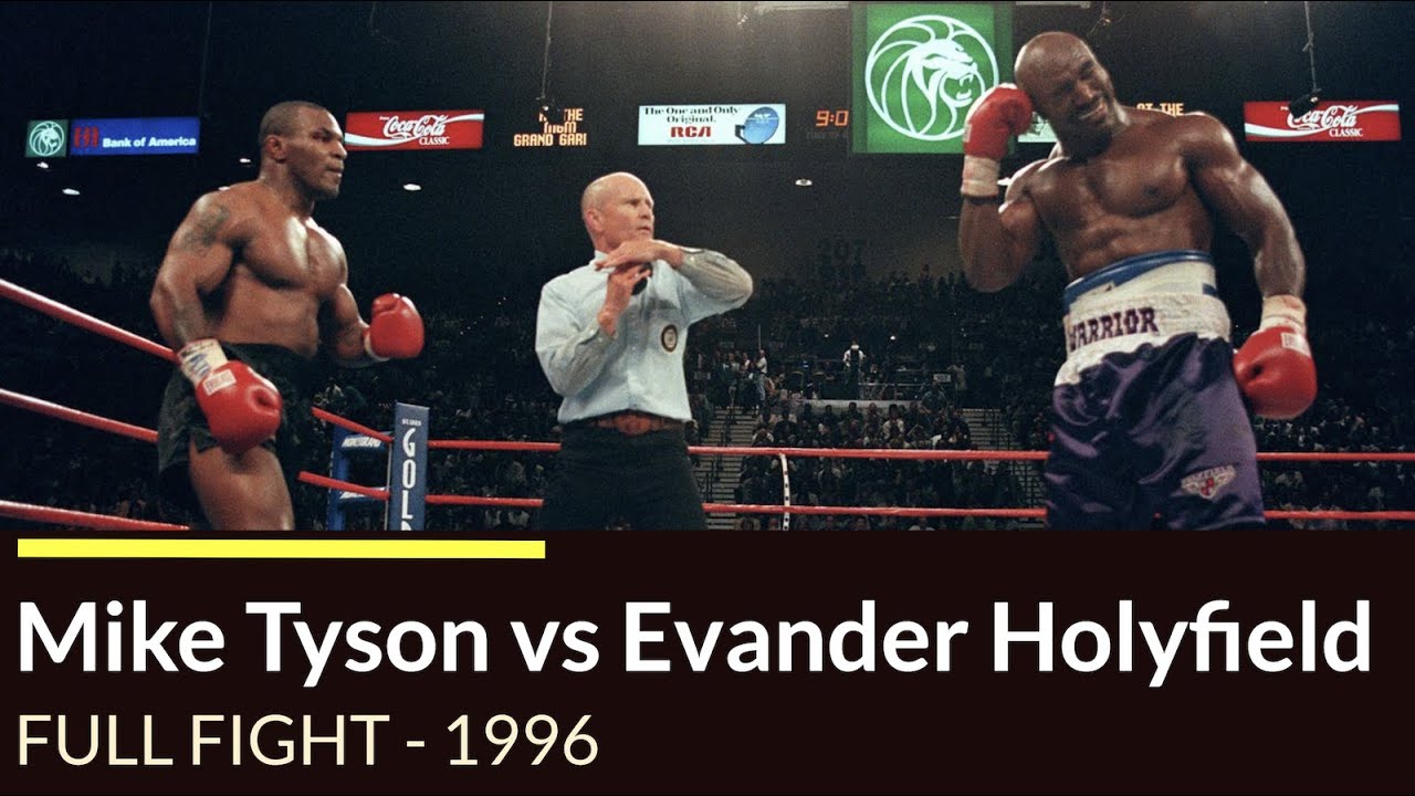 Mike Tyson vs Evander Holyfield | HIGHLIGHTS - 9 Nov, 1996 - YouTube
