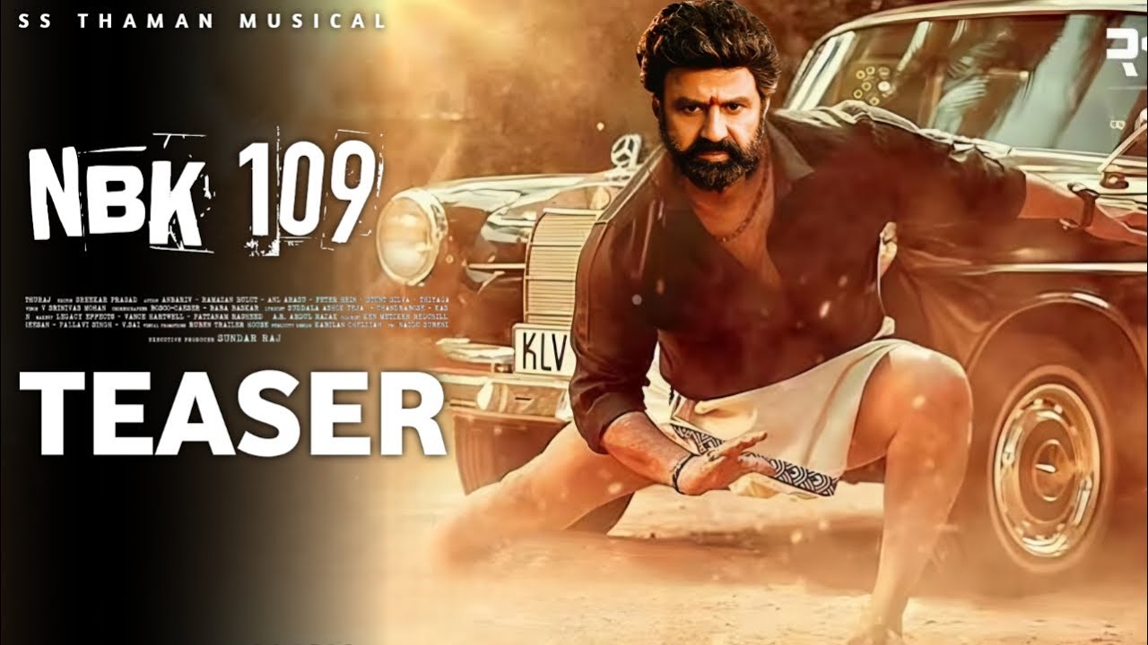 NBK 109 Official Teaser | Balakrishna , Boby Kolly , Thaman , sraddha ...