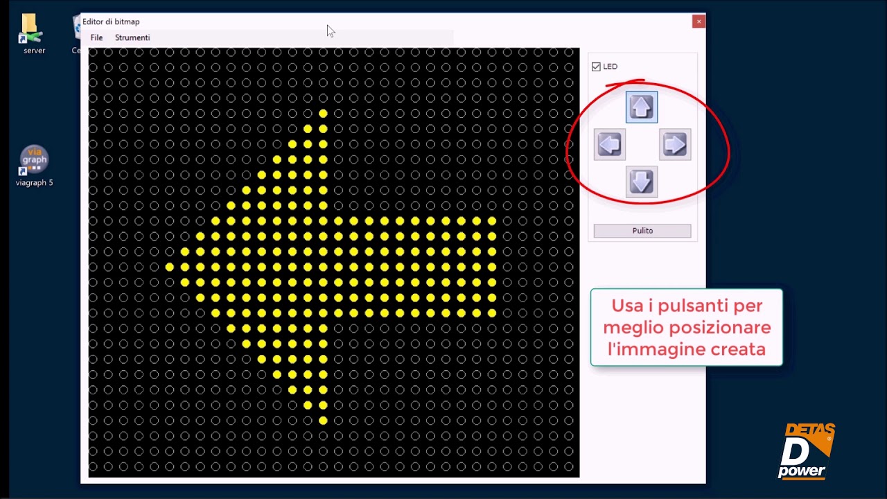 INDICATOR Vario - Editing software - Detas D-power - YouTube