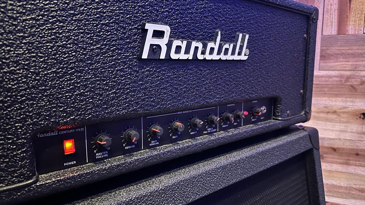 My first impression of the Randall Century 170 II - YouTube