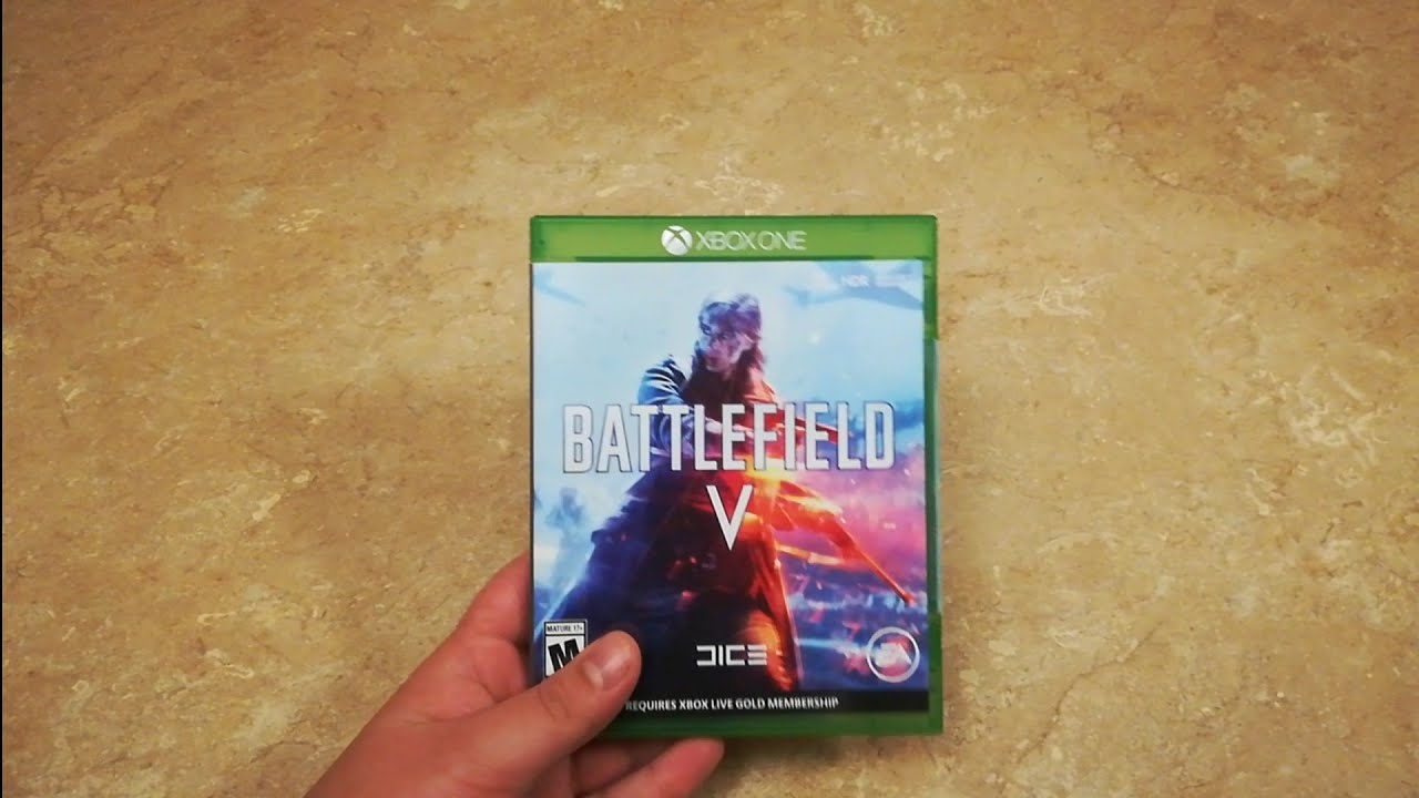 Battlefield V Xbox One Unboxing - YouTube
