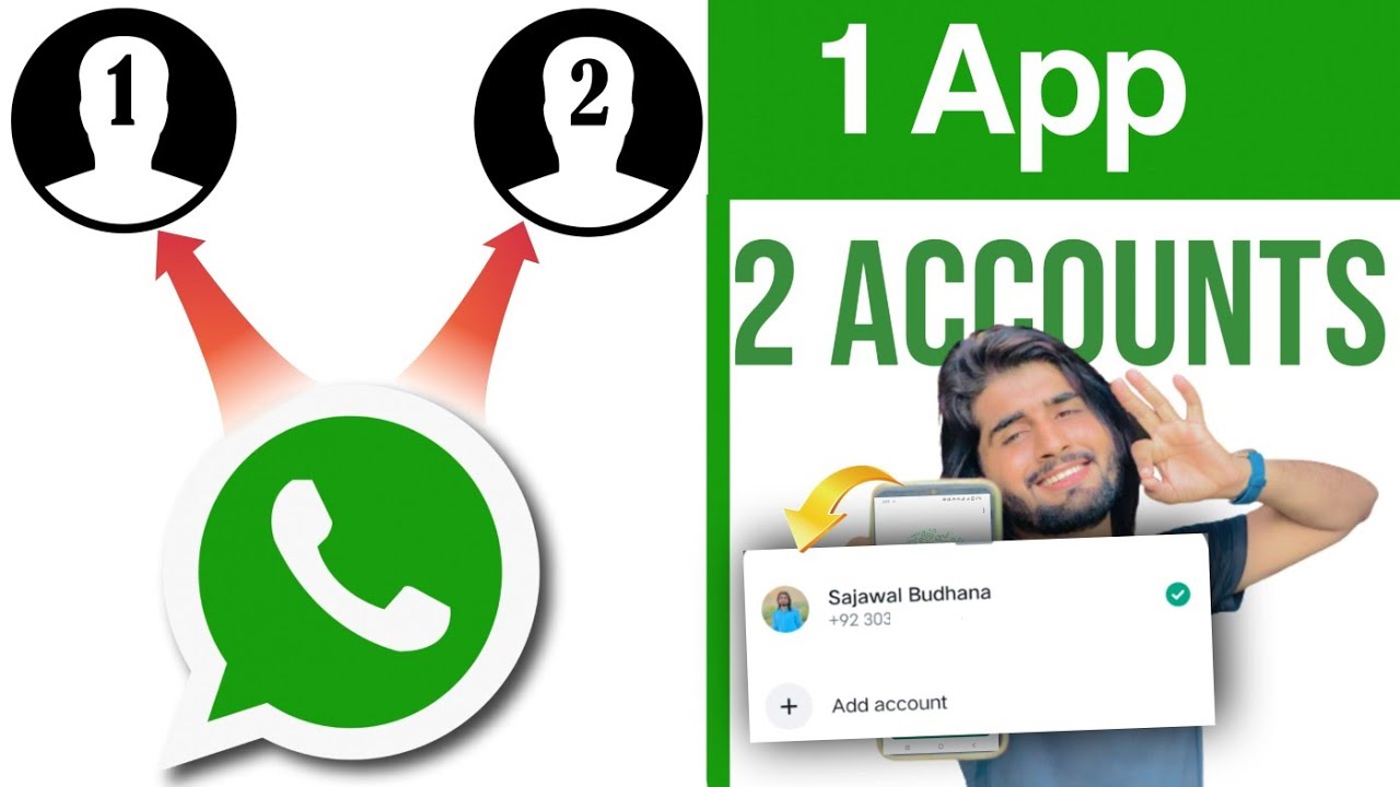 Whatsapp New Update | how to use 2 accounts in one whatsApp app - YouTube