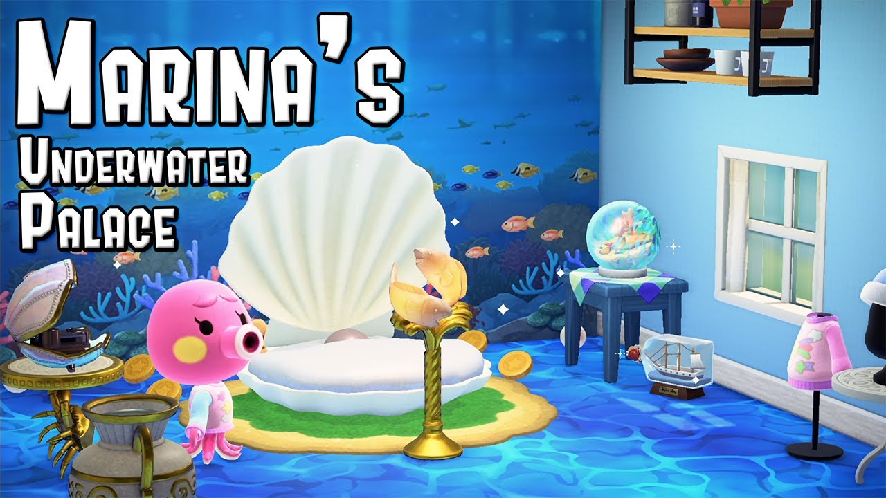 Marina's Underwater Palace - Animal Crossing: New Horizons / Happy Home ...