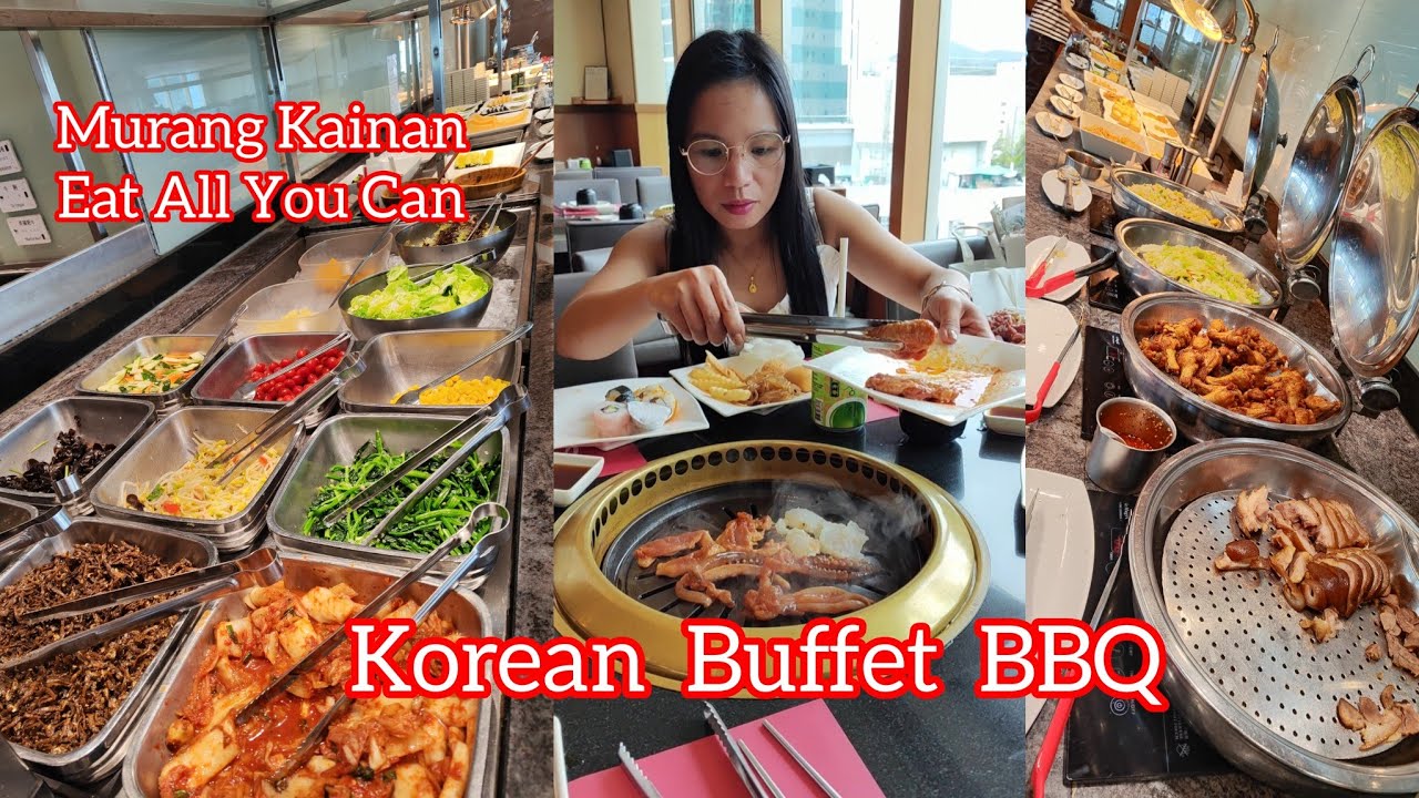 Murang Korean Buffet Eat all you can sa Tsuen Wan HK | Carah Gwen - YouTube