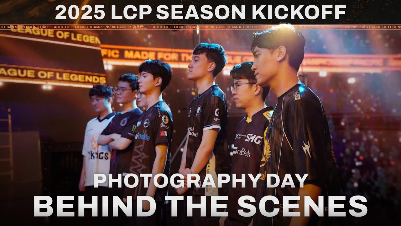2025 LCP 賽季開幕戰幕後側拍花絮 ｜ Behind the Scenes of 2025 LCP Season kickoff ...
